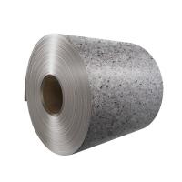 China Stone Grain Color Coated Aluminum Coil 2.35mm PVDF Coating for Architectural Cladding for sale