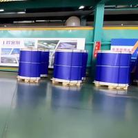 China PVDF Imitation Brushed Color Coated Aluminum Coil 3003 5005 20-25 Microns for sale