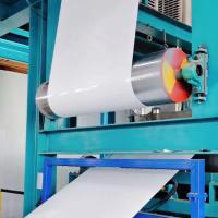 China High Gloss PVDF 1220mm Width Aluminium Color Sheets Building Curtain Wall for sale