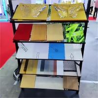 China High Gloss PVDF 1220mm Width Aluminium Color Sheets Building Curtain Wall for sale