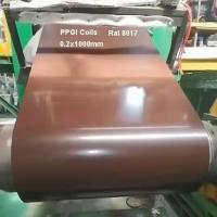 China Prepainted Galvanized Steel Coil Z120-Z180 RAL Color 0.12-2mm Thickness for Roofing for sale