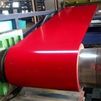 China Wood Grain PPGI Prepainted Galvanized Steel Coil 508mm ID 0.12-2mm Thick for sale
