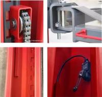 China 2.2KW Two Post Car Hoist Portable Two Post Lift 45 Seconds Lifting Time for sale