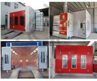 China 6.9m Car Furniture Spray Booth With Adjustable Airflow And Temperature Control for sale