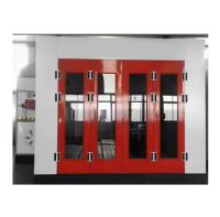China 2 Stage Filter Car Spray Booth Auto Body Spray Booth Working Temperature 80C for sale