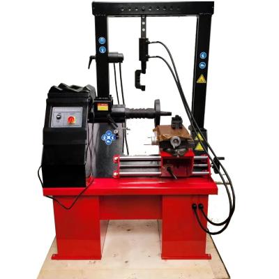 China Full Automatic Aluminum Semi Rim Polishing Aluminum Alloy Round Wheel Straightener for sale