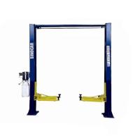 China Clear Floor 2 Post Car Lift 4000kg Garage Lifting Equipment for sale
