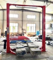 China Clear Floor 2 Post Car Lift 4000kg Garage Lifting Equipment for sale