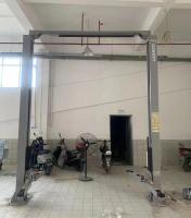 China Launch TLT240SC Two Post Car Lifts 4000kg Clear Floor Portable Two Post Lift Car Lifter for sale