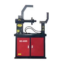 China 10 - 26 Inch Wheel Hub Repair Machine Rim Straightening Car Rim Repair Machine for sale
