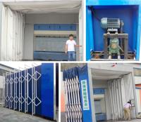 China Painting Spray Booth Oven Downdraft Paint Booth Bus Truck Container Spray Booth for sale