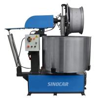 China Fully Automatic Rim Repair Machine 1.7kw Polisher Equipment Hub Polish For Luxurious Car for sale