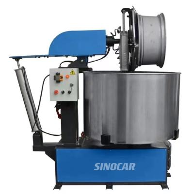China Fully Automatic Rim Repair Machine 1.7kw Polisher Equipment Hub Polish For Luxurious Car for sale