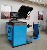 China 220v Computerised Heavy Duty Tire Balancer Truck Wheel Balancer Tyre Balancing Machine for sale