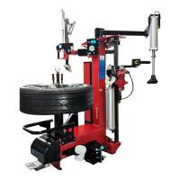China Full Auto Tire Changer 8 - 10 Bar Car Wheel Changer With Left Side Asist Arm for sale