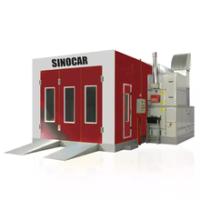 China Explosion Proof Furniture Paint Booth Automotive Oven Spray Booth for sale