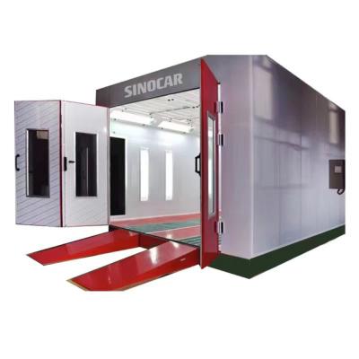 China Explosion Proof Vehicle Spray Booth Steel Construction 7900 X 4100 X 2700mm for sale