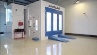 China Spray Booth Vehicle Painting Booth with Floor Filter Celling Filter for sale