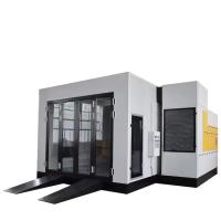 China Steel Construction Car Spray Booth with Included Curing System for sale