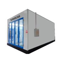 China Steel Car Spray Booth with 2-stage Filter. Controllable manually for sale