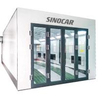 China Steel Car Spray Booth with 2-stage Filter. Controllable manually for sale