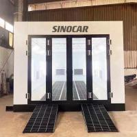 China Steel Car Spray Booth with 2-stage Filter. Controllable manually for sale