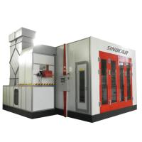 China Steel Car Spray Booth with 2-stage Filter. Controllable manually for sale