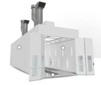 China Spray Booth Front Door/Safety Door with Four Sheetmetal Door for sale