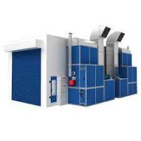 China Spray Booth Front Door/Safety Door with Four Sheetmetal Door for sale
