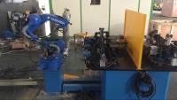 China Hydraulic H Beam Flange Straightening Machine 18T Welding Line 6.5m/min for sale