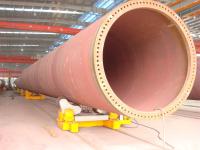 China Manual Travel Bogie Self Aligning Rotators 20T For Boil Fabricating for sale