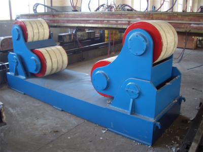 China Stepless 20T Tank Rotators VFD Manual Travel Bogie Pipe Rotator for sale