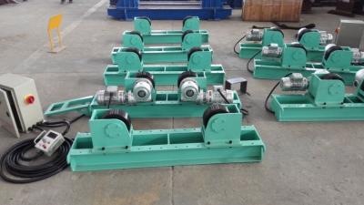 China Manual Welding Rotator Travel Bogie 20T Conventional Tank Roller for sale