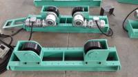China Manual Welding Rotator Travel Bogie 20T Conventional Tank Roller for sale