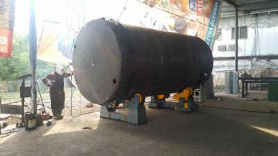 China 40T Pipe Welding Rotator Self Aligning Welding Rotator 600-4200mm Diameter VFD Speed Control for sale