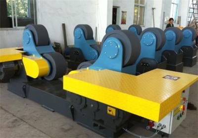 China Bolt Pipe Welding Rotator 2-500 Ton Capacity Adjustable Roller Welding Positioner for sale