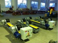 China Industry 40T Lead Screw Rotary Welding Rotator With PU Rollers for sale