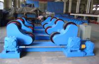 China Power Station Construction 40t Welding Roller , 6-60m/H Adjustable Welding Rotator for sale