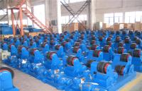 China Power Station Construction 40t Welding Roller , 6-60m/H Adjustable Welding Rotator for sale
