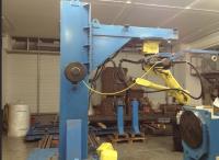China 500mm 100kg Pipe Rotary Welding Positioner with Foot Pedal CE for sale
