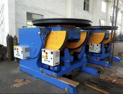 China 300kg Rotary Welding Positioner Turntable 120 Degree Tilt with Foot Pedal for sale