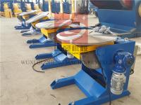 China 300kg Rotary Welding Positioner Turntable 120 Degree Tilt with Foot Pedal for sale