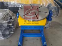 China 300kg Rotary Welding Positioner Turntable 120 Degree Tilt with Foot Pedal for sale