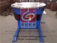 China 100kg 0.1-1rpm Pipe Benchtop Welding Positioner with T-Slot Table for Industrial Use for sale