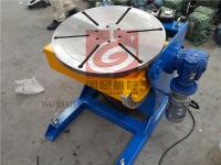 China Industrial Welding Positioner 300kg Capacity 0.2-2rpm Variable Speed Rotary Table for sale