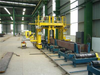 China Heavy Duty Rail 38KG/M Box Beam Welding Line 16MPa Motor Drive Gantry Assembly Machine for sale