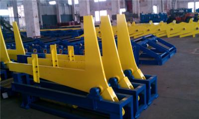 China Hydraulic Beam Welding Machine FZ90 for H Beam 200-800mm Flange Width 20T Capacity for sale