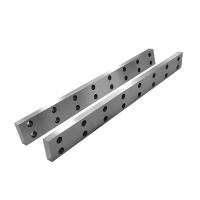 China Durma Compatible Hydraulic Shearing Blades Cr12MoV Wear Resistant Industrial Blades for sale