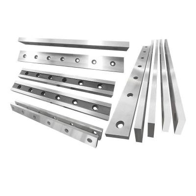 China Anti Corrosion Coating Sheet Metal Shear Blades Heat Treated And Polished Straight Edge for sale