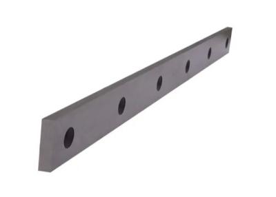 China Heat Treated Polished Shear Blade Straight Edge 300mm Length Anti Corrosion 10mm for sale